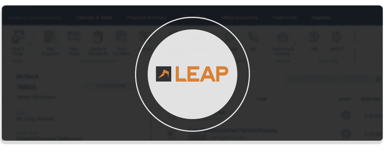 Leap Law Practice Management Software Review The Justice Collaborative